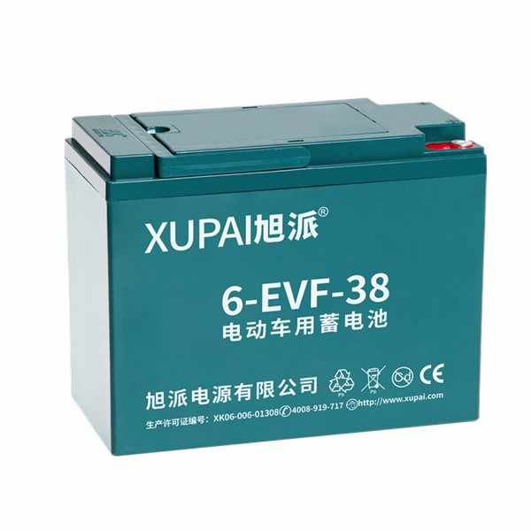 XUPAI 6-EVF-38 Battery - 38ah Deep Cycle for E-bikes