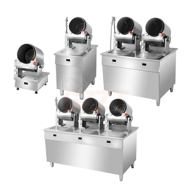 2025 Electromagnetic Auto Stir Fry Machine - 30CM Rotate Pot for ...