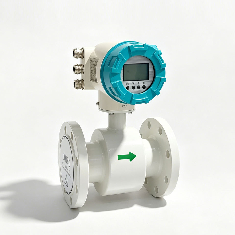 Electromagnetic Flow Meter with 4-20mA Output for Process Control ...