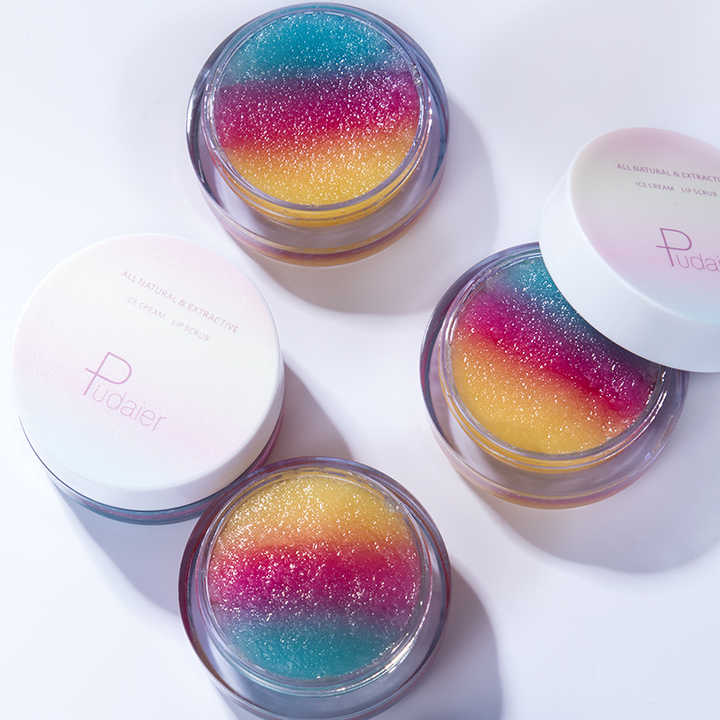 Pudaier High Quality Moisturizing Ice Cream Lip Scrub Custom Logo ...