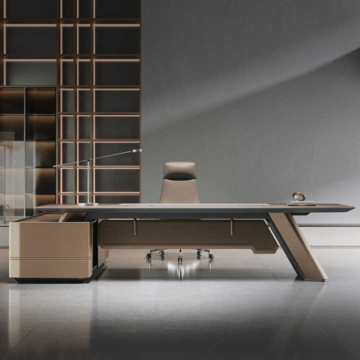 Luxury Modern MDF CEO muebles de oficina Boss Executive Table Executive ...