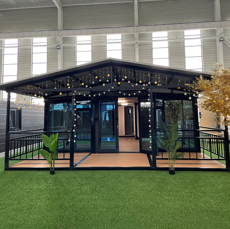 Customized 20ft Luxury Boxable Container House 40ft Expandable