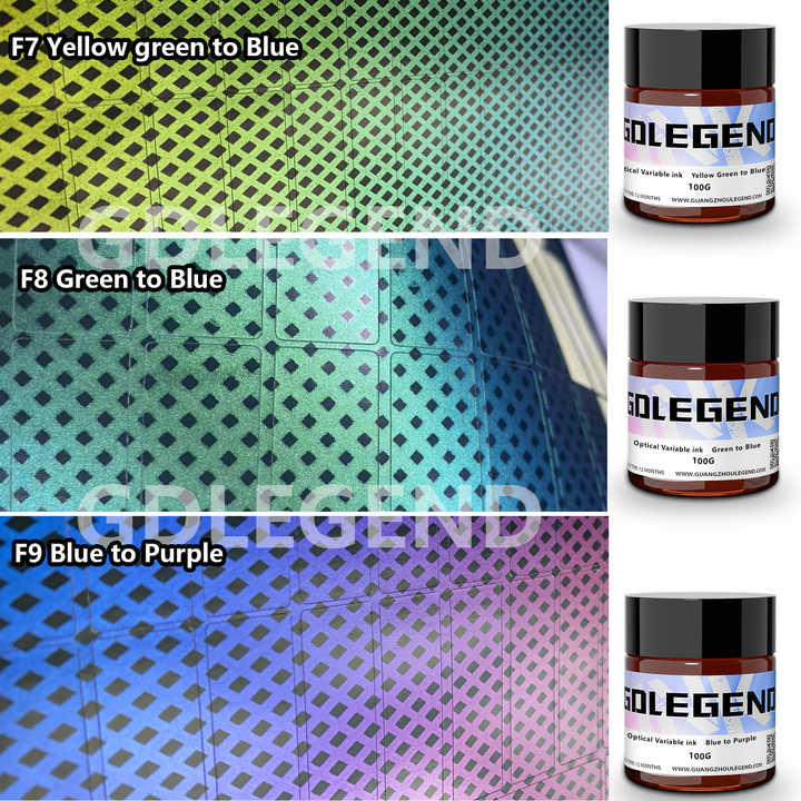 GDLEGEND OEM Service Optical Variable Ink for Screen Printing F11 Green ...