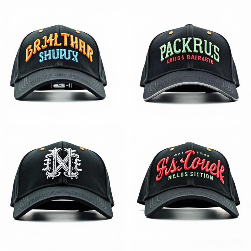 Shop Custom Hip Hop Style 5 Panel Hats with Rhinestone Embroidery