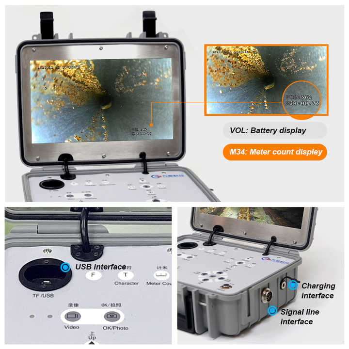 Commercial CCTV Pipe Inspection Camera System by JIUTAI