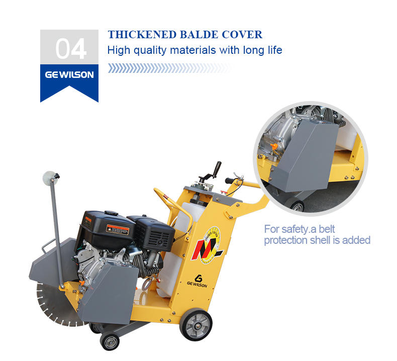 19" Petrol Petrol/Diesel Concrete Cutter Concrete Saw Cutter Asphalt ...