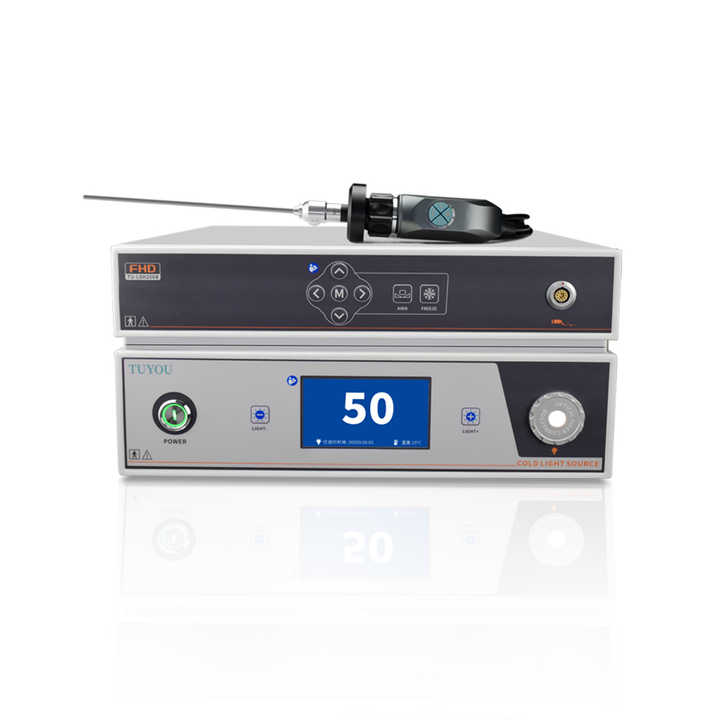 Portable Medical ENT Full HD Endoscopic Camera System with 100W Light ...