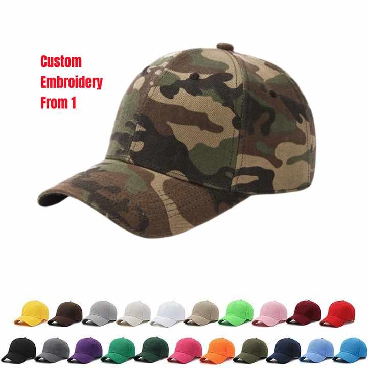 Classic Style Adjustable Baseball Cap Sports Cap in Black for Men ...