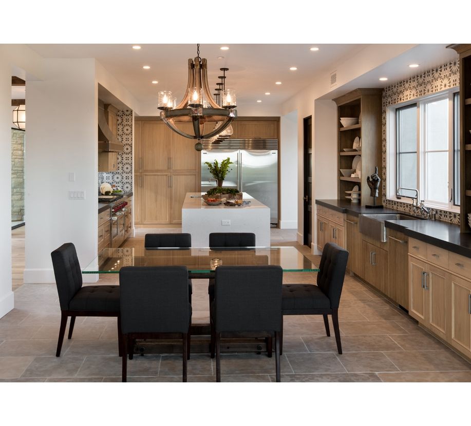 Old Birch solid wooden door the glass shaker's kickboard petty Kitchen ...