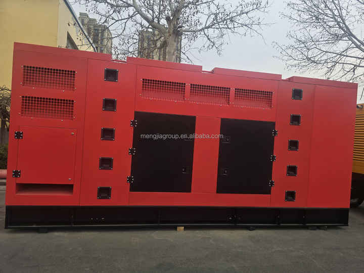 Silent Diesel Generator Set with Quiet Enclosure for Industrial Use ...