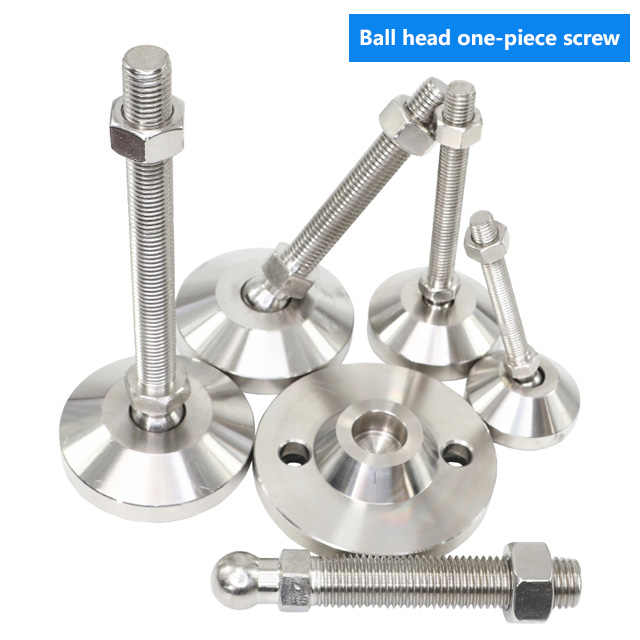 Stainless Steel Heavy Duty Leveling Feet - Adjustable & Durable
