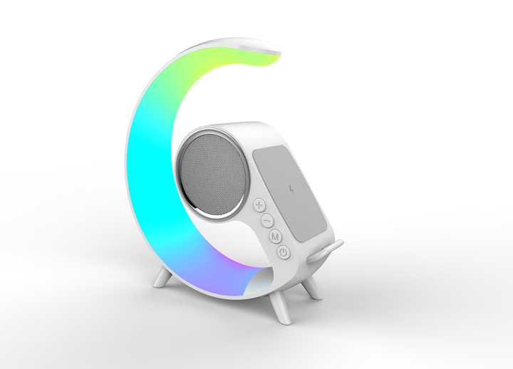 G-shape Atmosphere LED Night Light BT Speaker Music Lamp