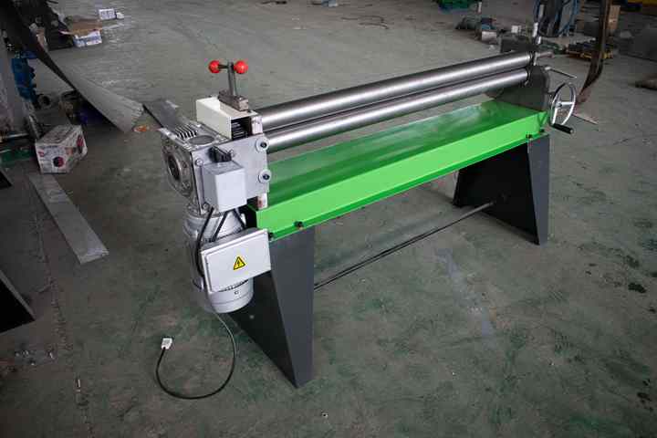 3 Rollers Electric Sheet Metal Rolling Machine/three Rollers Bending ...