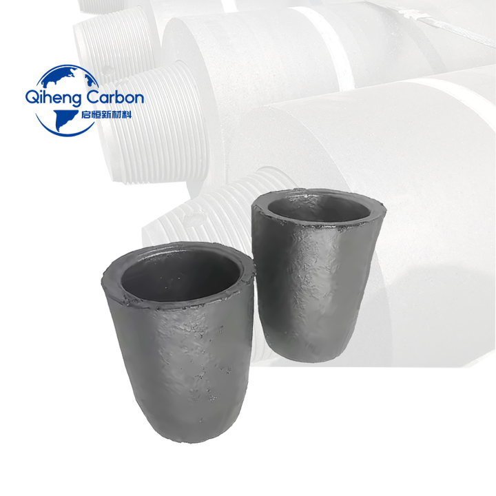 High Purity Large Graphite Crucible 30kg Capacity for Continuous ...