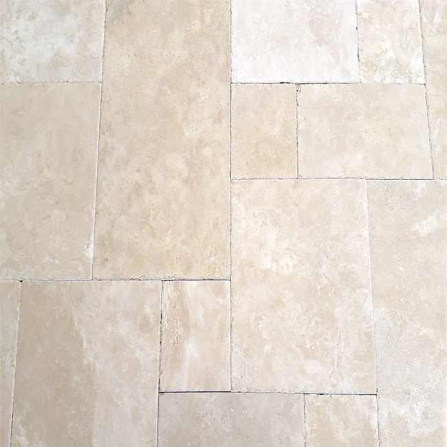 2025 Classic Travertine Pattern Set Chiseled Edge 40x40 60x60 Pattern ...