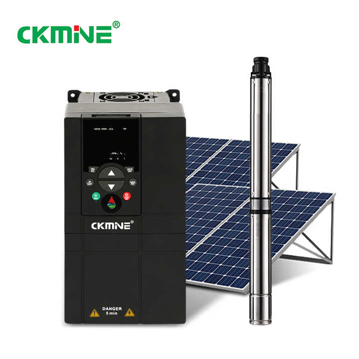 CKMINE 99%Efficiency 11kW 15HP 380V 3 Phase Solar Water Pump Inverter Variable Frequency Drive ...