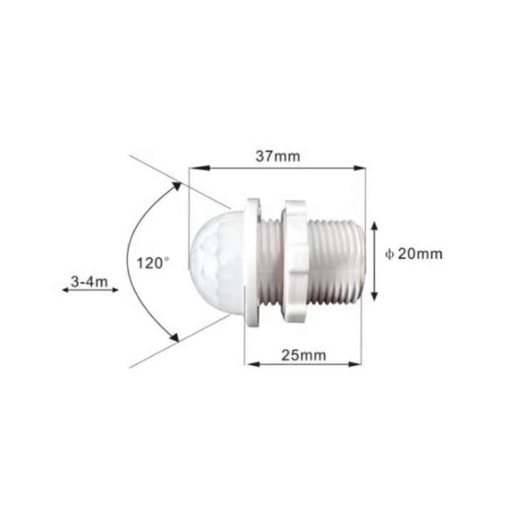 PIR Sensor Detector Smart Switch 110V 220V - LED PIR