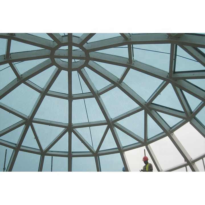 SAFS Customized Metal Steel Structure and Glass Dome Building| Alibaba.com