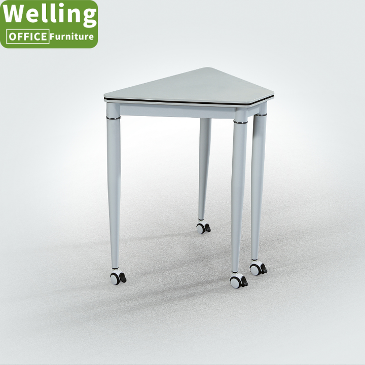 Modern Movable Modularity White Triangle Meeting Splicing Office ...