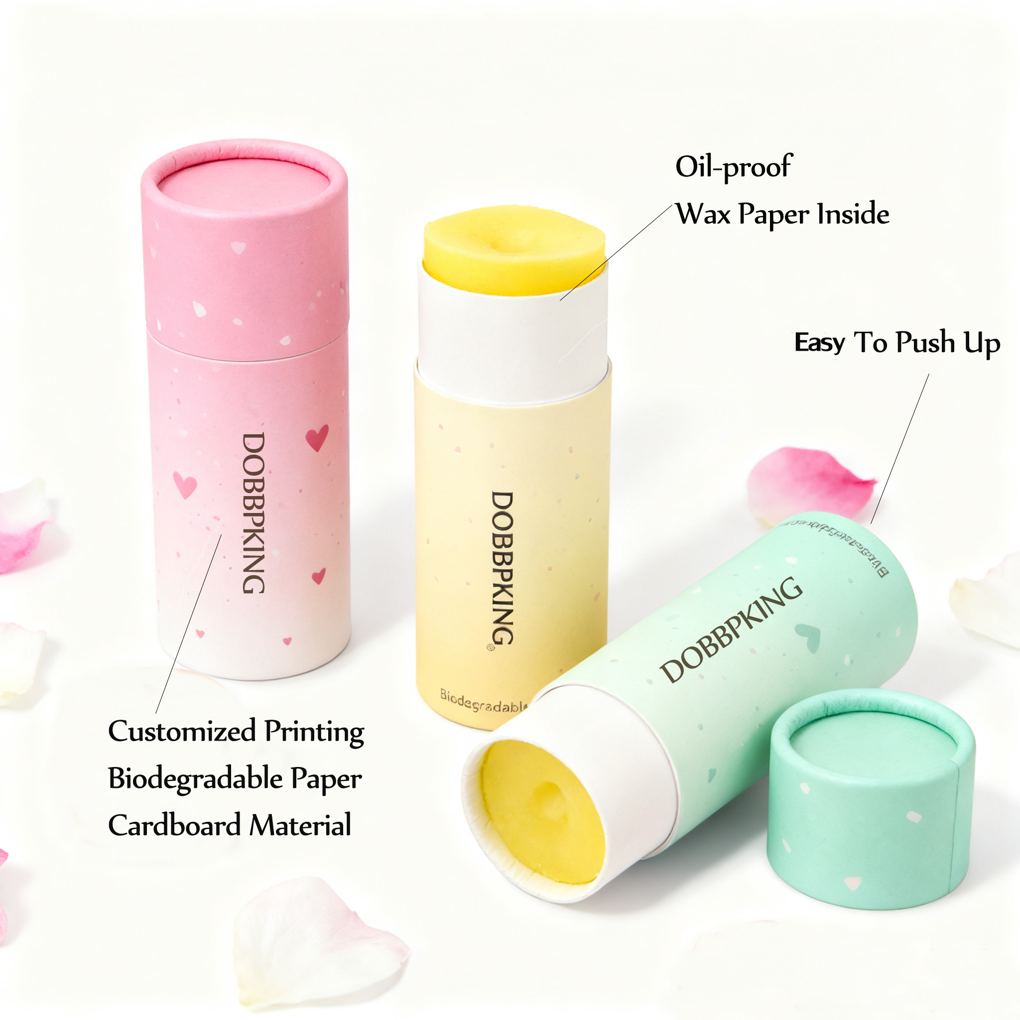 Eco-Friendly paper deodorant container factory Solutions for ...