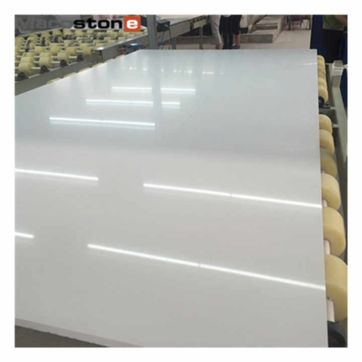 Absolute White Milky Quartz Countertop Stone Slabs