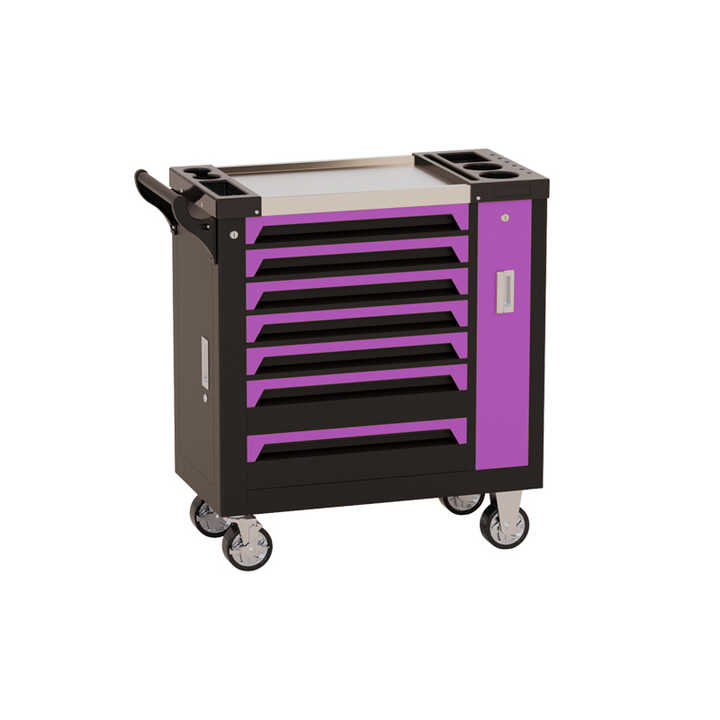 7 Drawers Rolling Tool Chest Removable Tool Storage Cabinet with ...