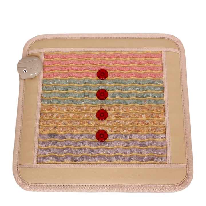 Korea Amethyst Rainbow Chair Mat Pemf Healing Stone Crystal Chakra ...