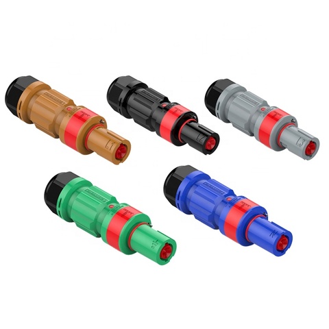 Waterproof 400A Cam Lock Male Panel Mount Chassis Socket