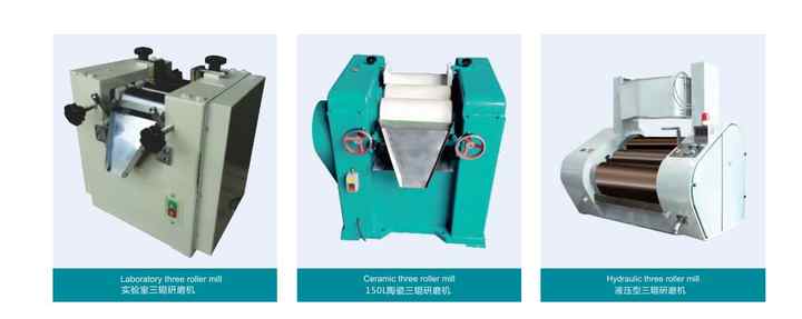 RT-S65 Laboratory Three Rolls Mill - High Productivity