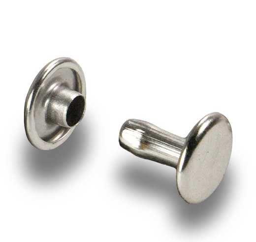 Custom Leather Clothing Rivets Double End Couture Metal Brooches ...