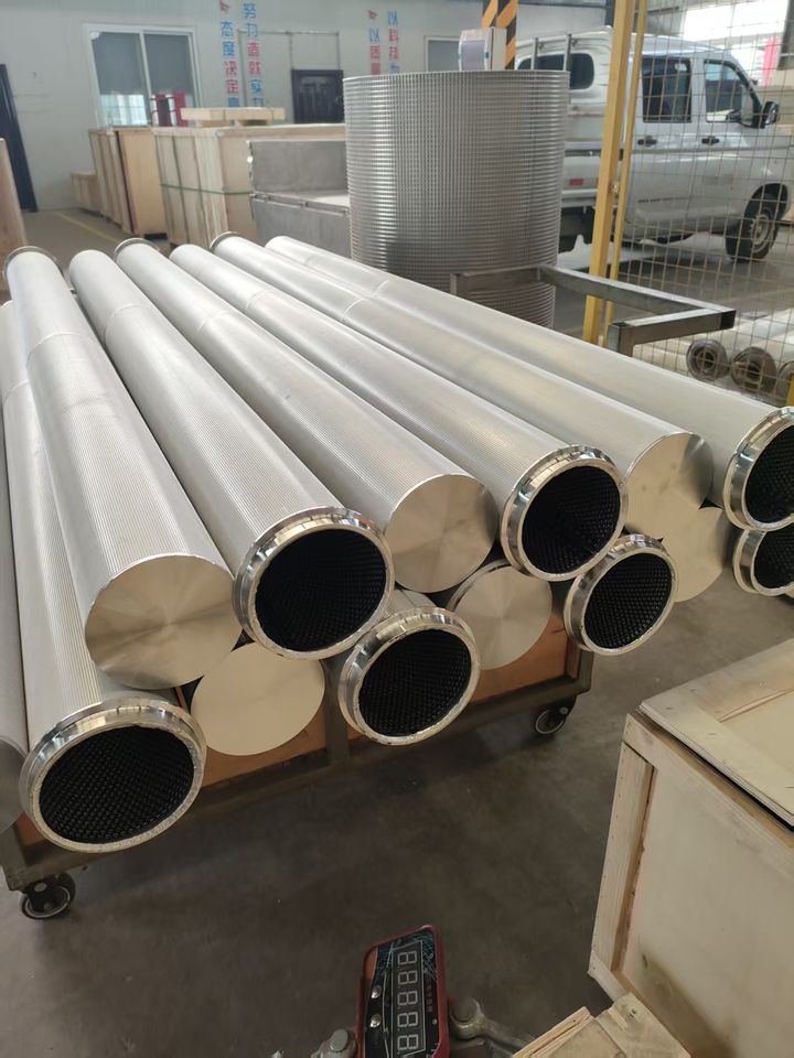 High Flow 304 Stainless Steel Wedge Wire Screen Tube Reusable Self ...