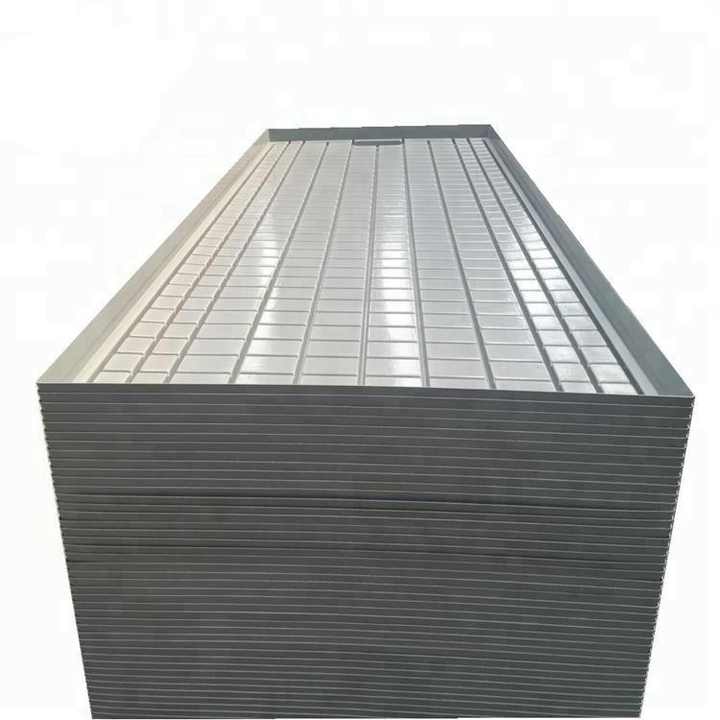 ABS Food Grade Movable Rolling Flood Table Stand Hydro Grow Tray Tables