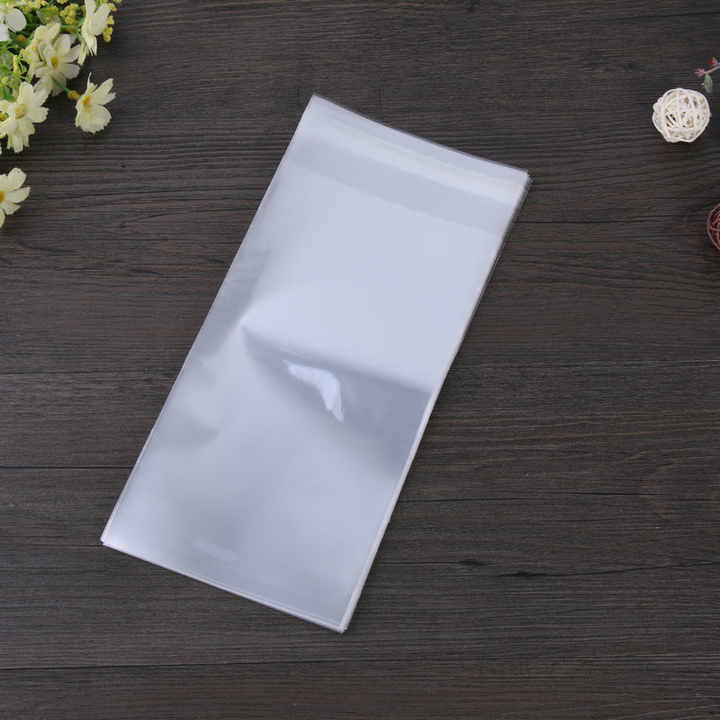 Custom Logo Clothing Clear Package Plastic OPP Bag, Self Adhesive Seal ...