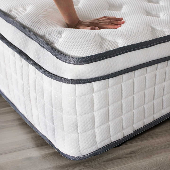 Queen king Size Colchones Hotel Orthopedic Bed Gel Memory Foam Latex ...