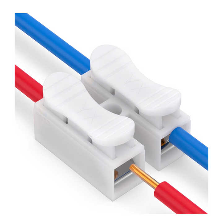 Ch-2 CH2 2 Pin Quick Connect Press Type Self-locking Electric Wiring ...