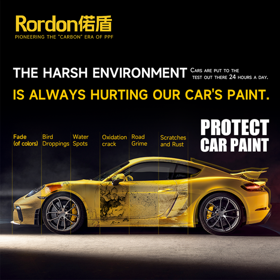 Film Wrap Exterior Body Color Changing Car Sticker Protective Vehicle ...
