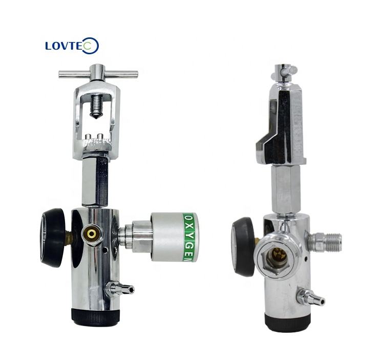 Airtech Medical Oxygen Pressure Regulator CGA870 Pin Yoke