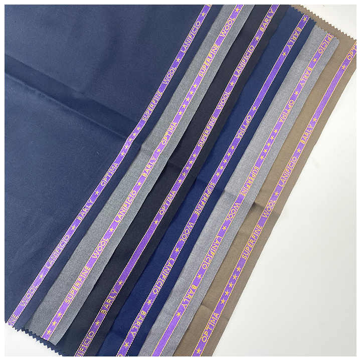 Viscose/Polyester Stretch Plain Dyed Twill TR Suit Fabric for Men's ...