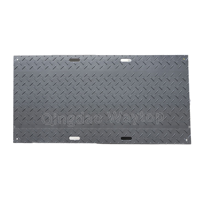 WAYTOP Temporary Ground Protection Mat Smooth Surface PE Sheets 4'x8 ...