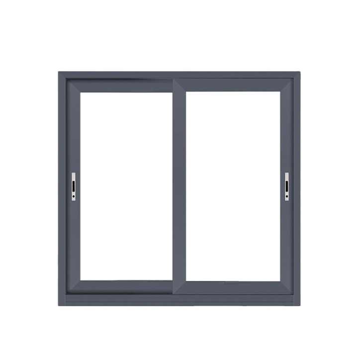 Modern Design Thermal Break Aluminum Double Glazed Black Sliding ...