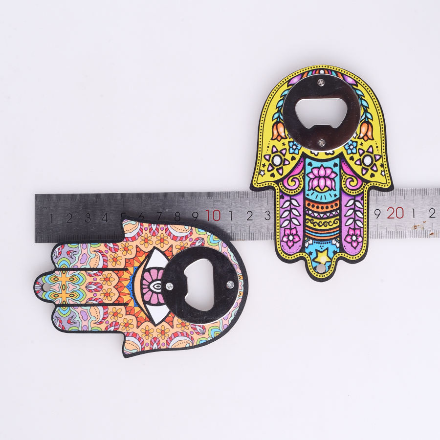 Creative Hamsa Angel Eye Hand Magnetic Stickers - Colorful Eco-Friendly ...