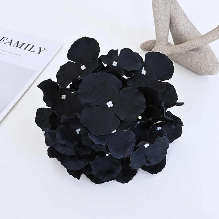 Boutique 3D Simulation Hydrangea Wall Decoration Flower Base Wedding ...