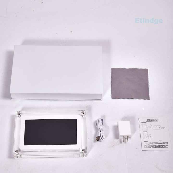 Acrylic Digital Photo Frames - Motion Video & Transparency