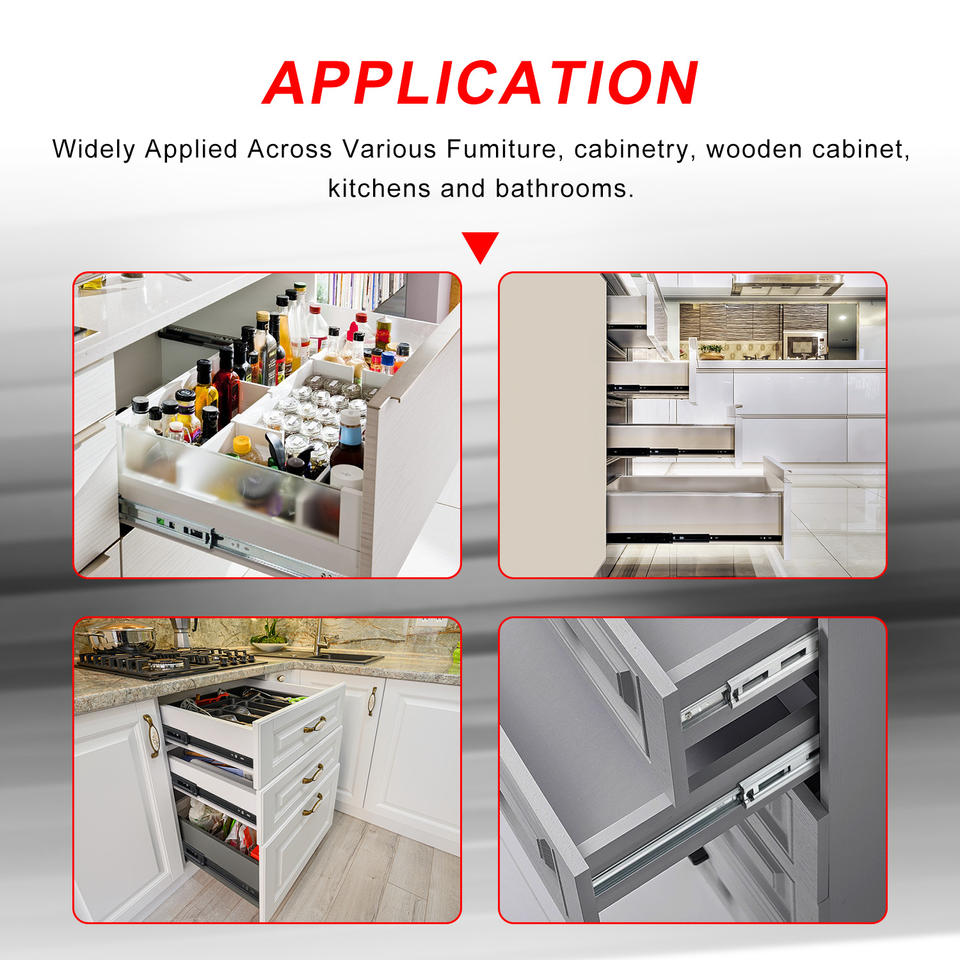 TK-316DB Heavy Duty Drawer Slides - Reliable & Easy Install