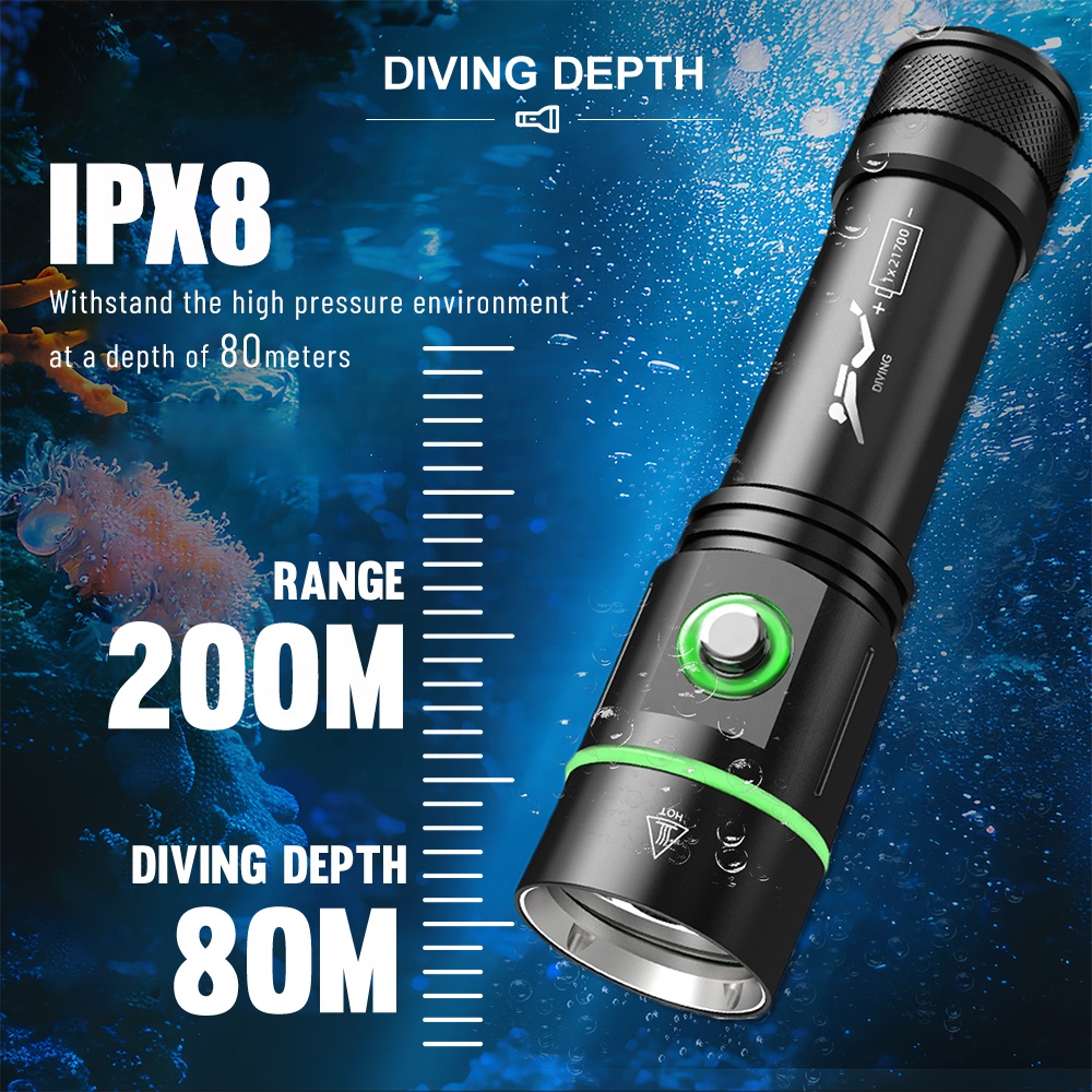 How to Choose a Diving Flashlight 2000 Lumen Rechargeable: Expert ...