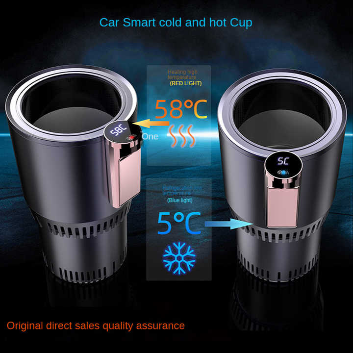 Smart Electric Desk Cooler Warmer - Fast Cooling & Heating