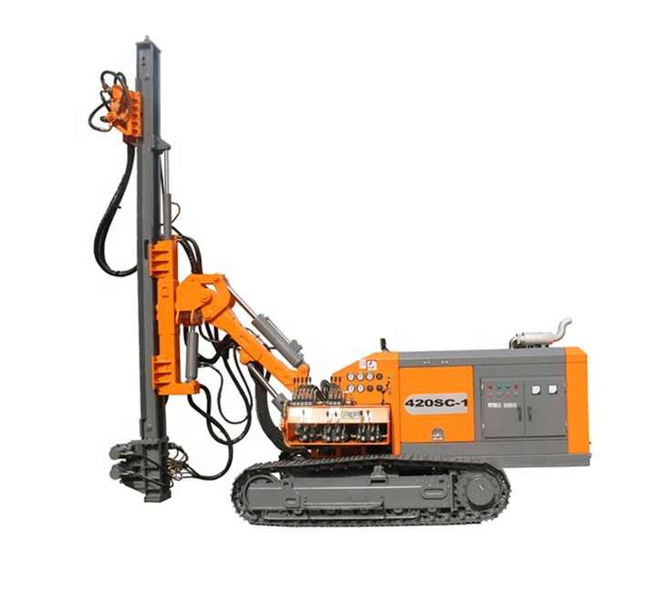 Crawler Open-bore Drilling RIGS Mine Drilling Rig with Bore Sizes of 80 ...