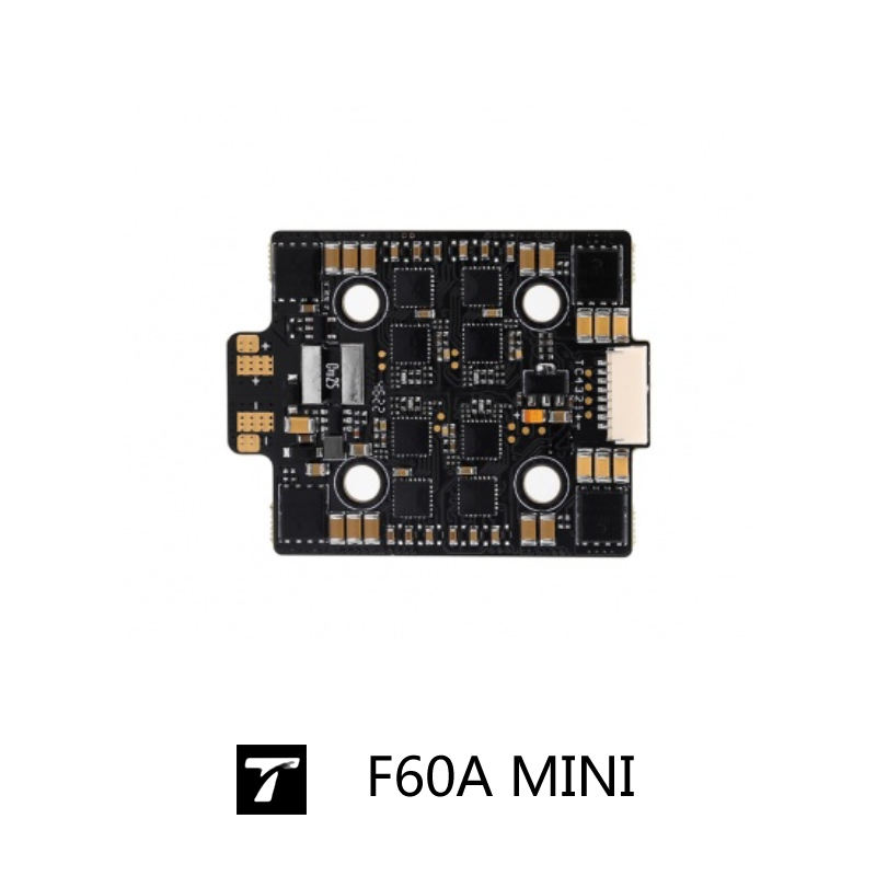 T-Motor F60A 8S 4in1 ESC 20x20mm Mini BLHeli_32 Support Telemetry for ...