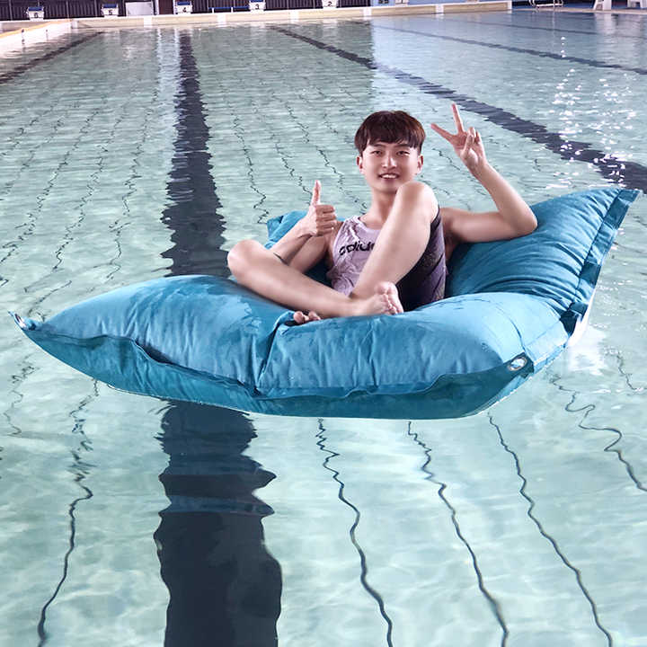 Modern Lounger Floating Huge Bean Bag Outdoor Waterproof Swimming Pool ...