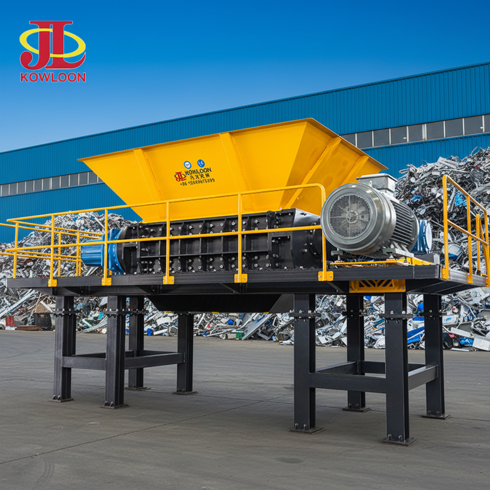 Scrap Steel Rebars Copper Metal Crusher Aluminum Foil Recycling Machine ...